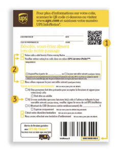 Problème de livraison UPS, comment les contacter